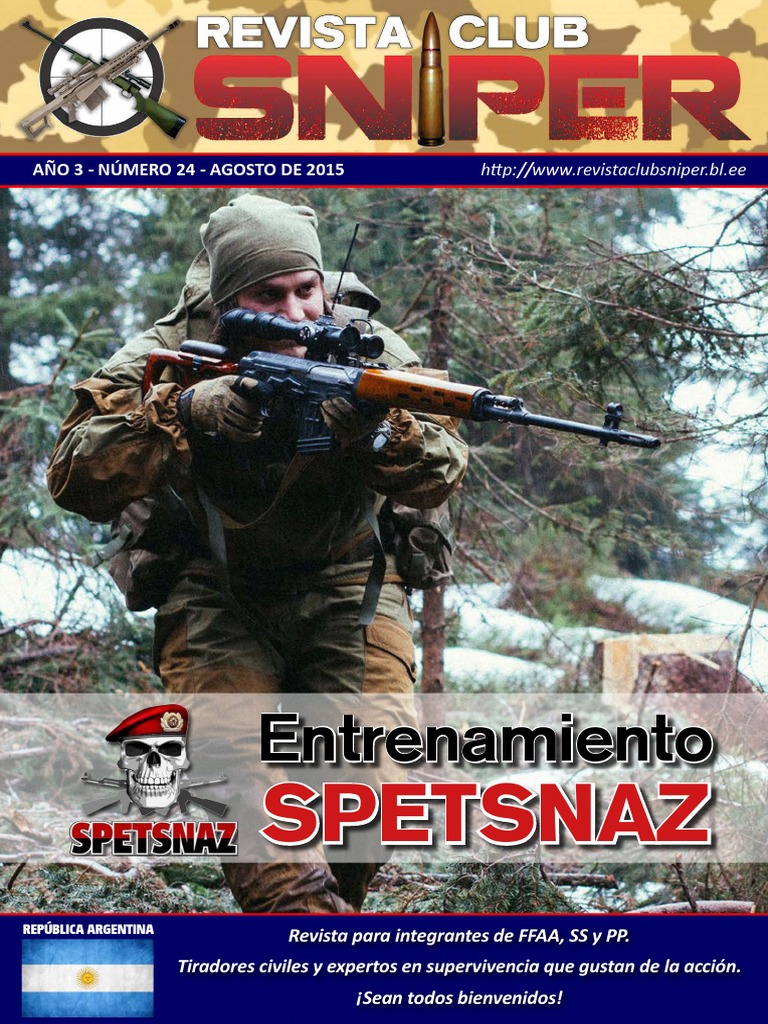 Revista Club Sniper N°24 Spetnaz | PDF | Rifle | Fuerzas especiales ...