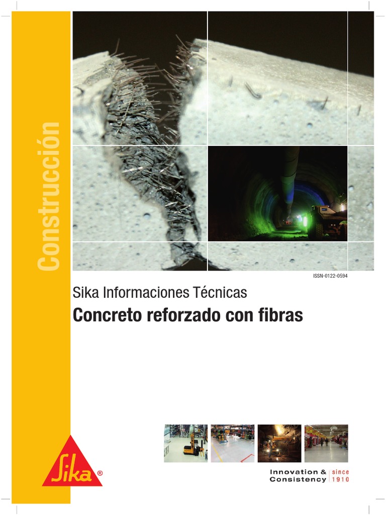 Concreto Reforzado Con Fibras - Brochure PDF | PDF | Tecnología