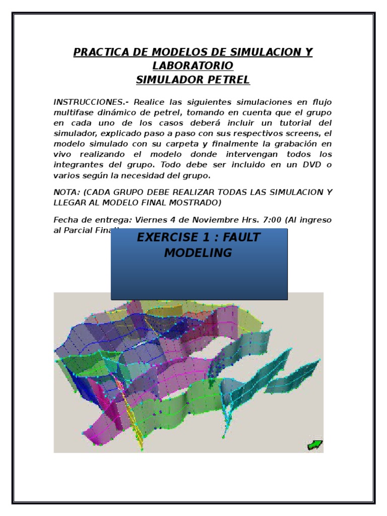 Practifa Final Petrel | PDF | Polygon | Volume