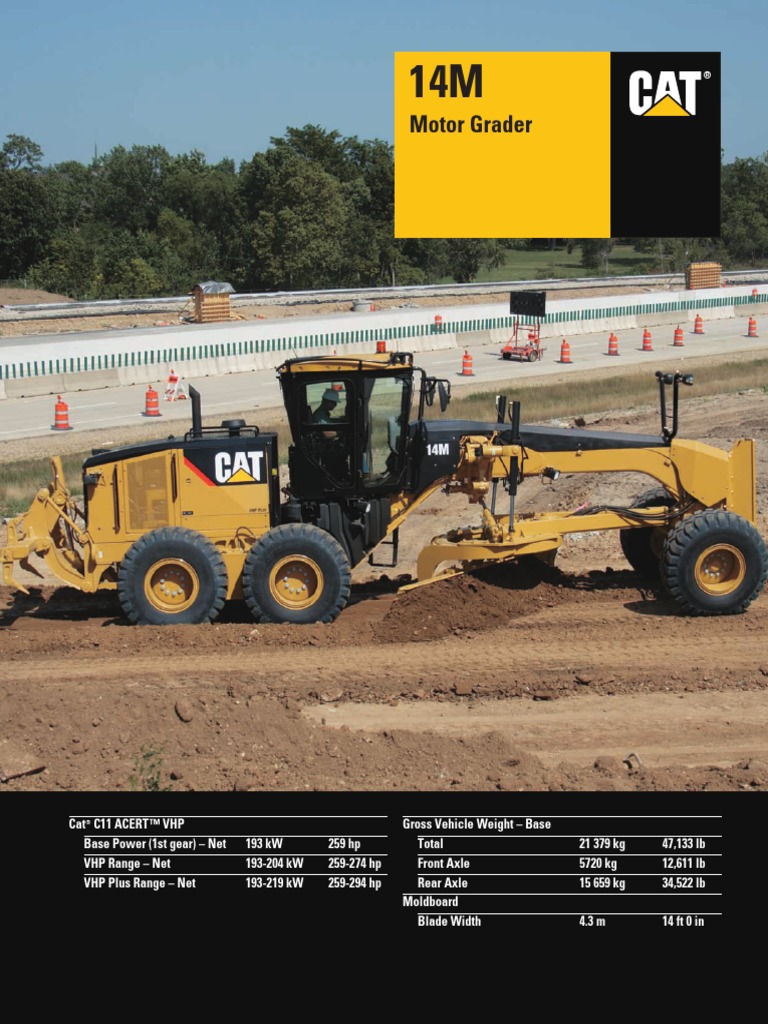 Autogreder 14 M | PDF | Transmission (Mechanics) | Engines