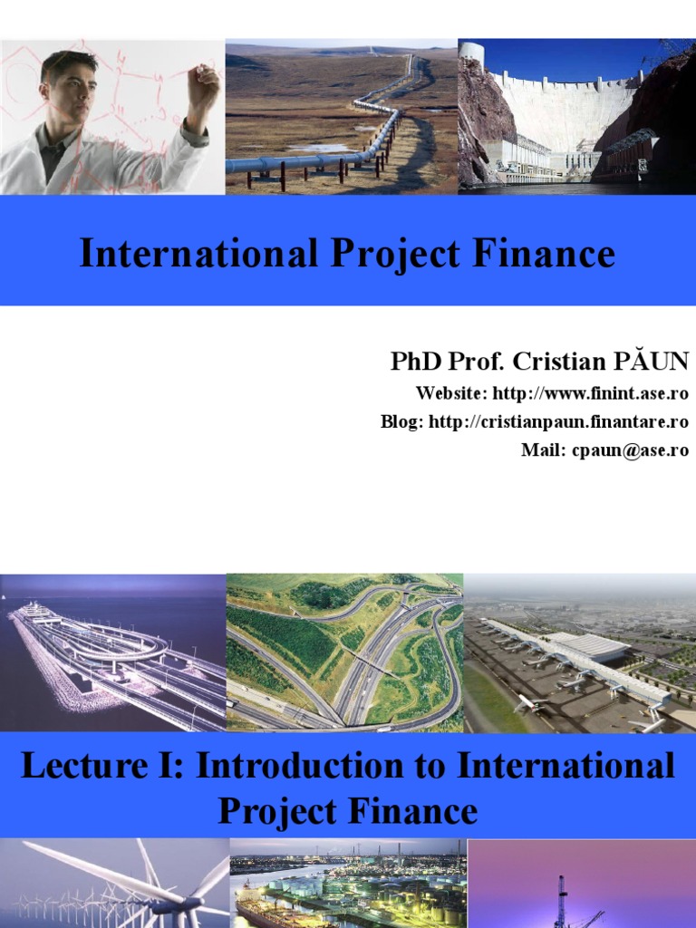 Lecture - 1 - Introduction To International Project Finance | PDF ...