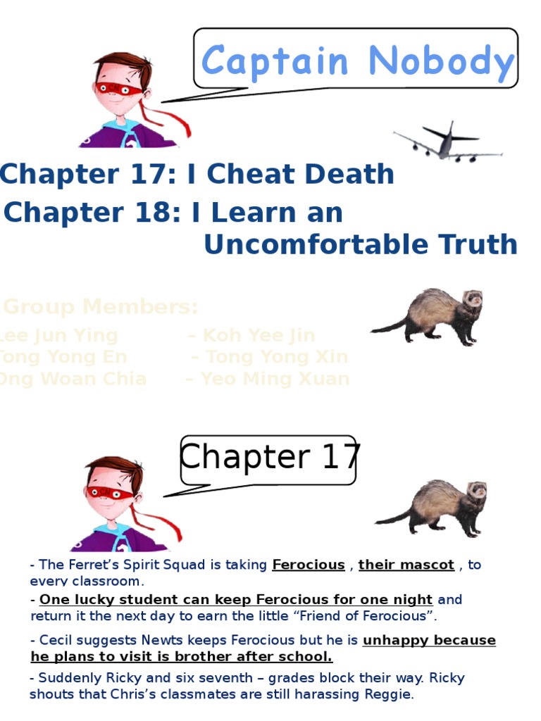 Captain Nobody Chapter 17 & 18 | PDF