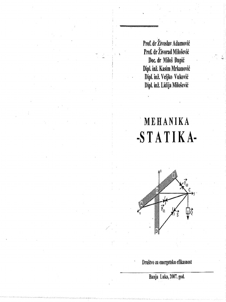 K1 Statika | PDF