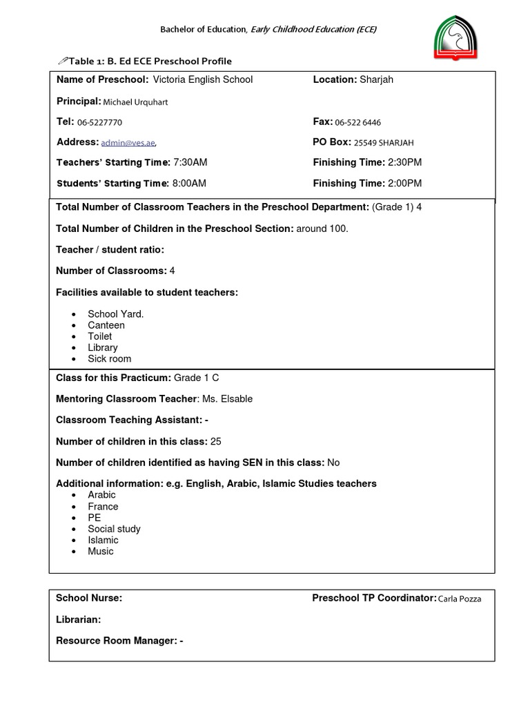 Booklet | Download Free PDF | Preschool | Early Childhood Education