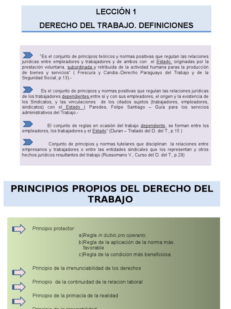 Derecho Procesal Laboral - 20102 (1) Diapositivas | PDF | Ley procesal | Derecho laboral