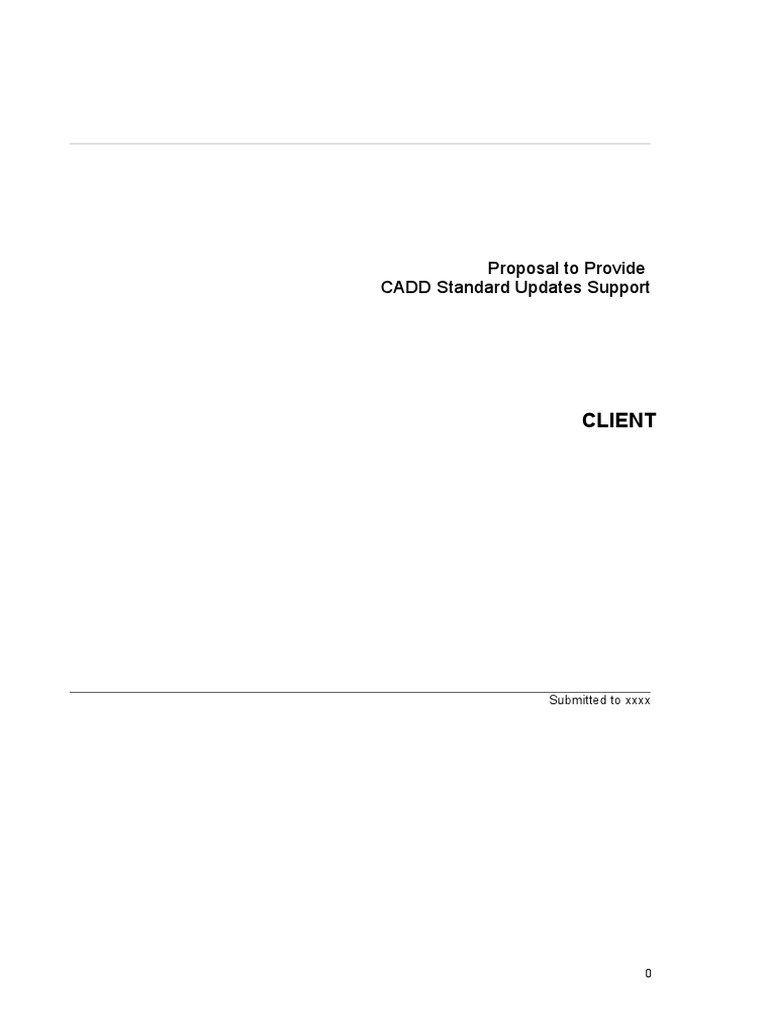 Cad Standards Proposal | PDF | File Transfer Protocol | Architect