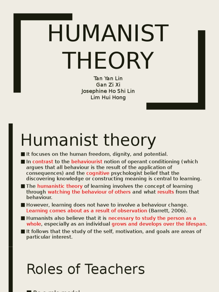 Humanist Theory | Self Actualization | Humanistic Psychology