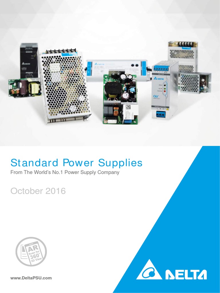 Resources Catalogs Delta Standard Power Supplies Catalog | PDF | Power ...