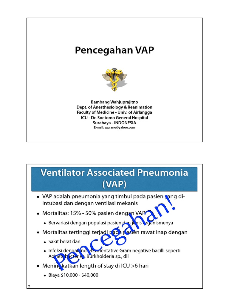 Pencegahan VAP PDF | PDF