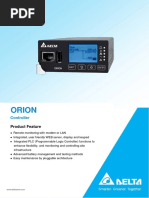 Datasheet - Delta ORION Controller | PDF | Programmable Logic ...