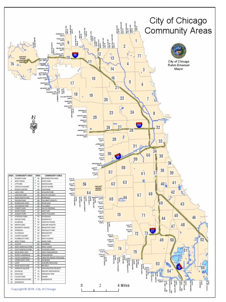 City of Chicago Community Areas | PDF | Chicago | Illinois