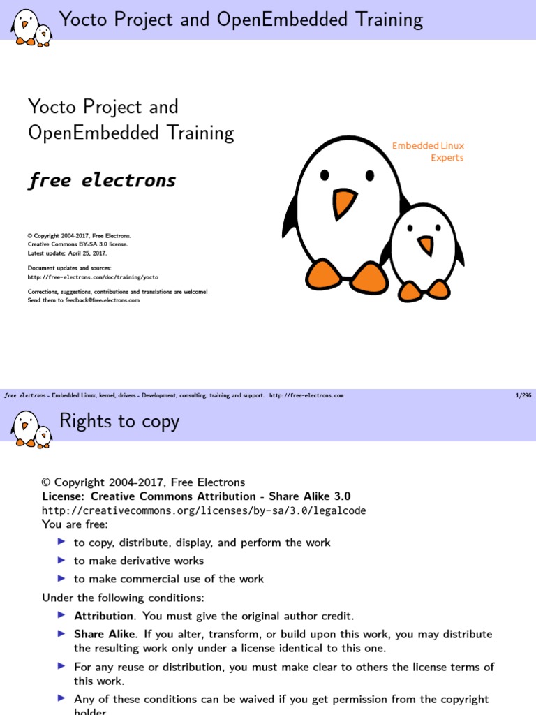 Yocto Slides | PDF | Embedded System | Linux