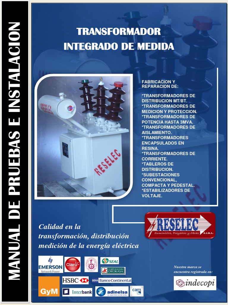 RESELEC - Manual de Instalacion y Pruebas A TRANSFORMIX | PDF ...