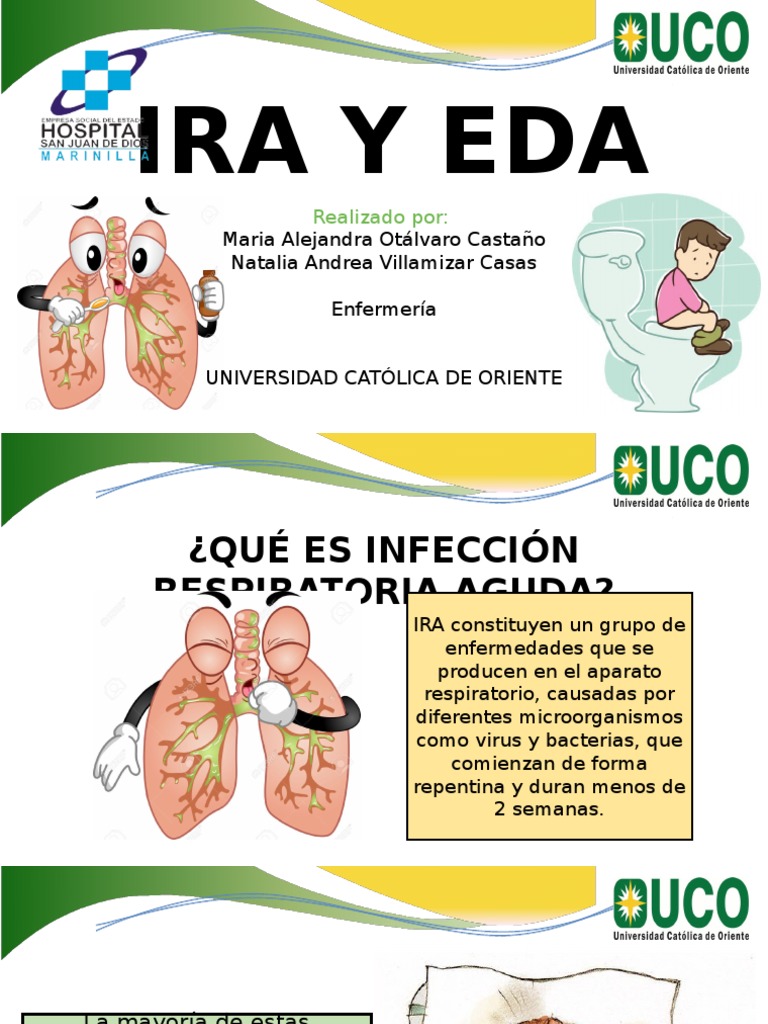 IRA-EDA CDI.pptx | Diarrea | Heces