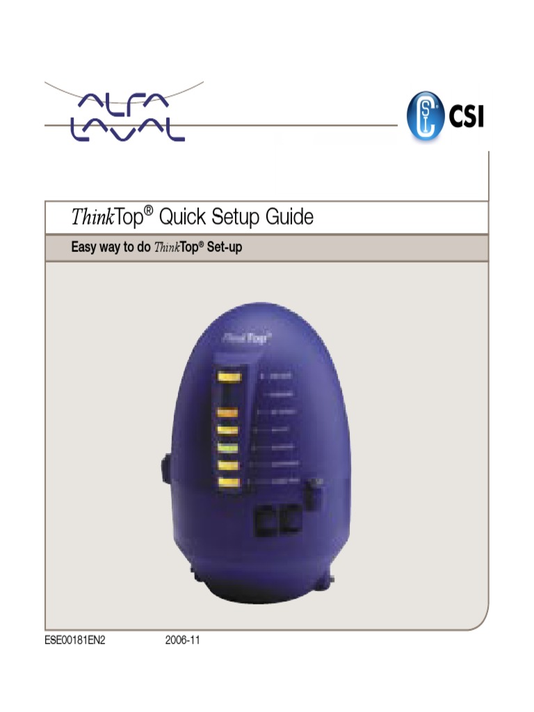 ThinkTop Setup Guide