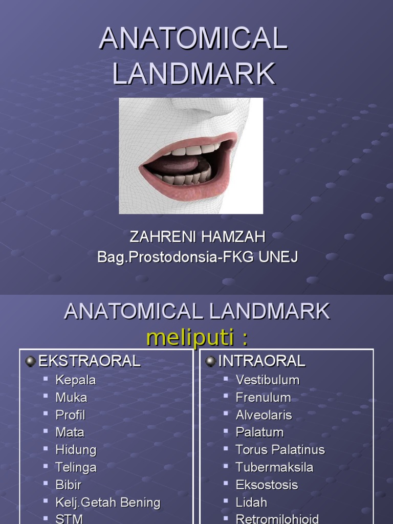 Anatomical Landmark | PDF