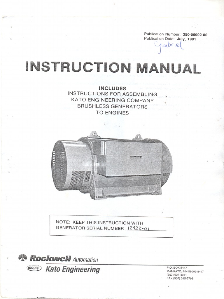 Kato Engineering Rockwell Automation | PDF