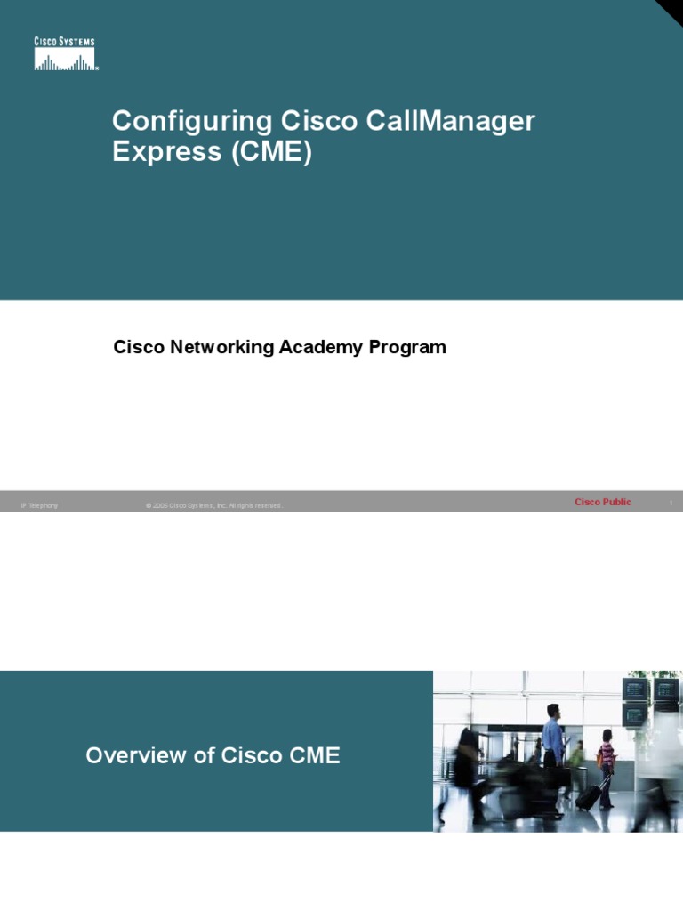 3.configuring Cisco CME | PDF | Voice Over Ip | Ip Address