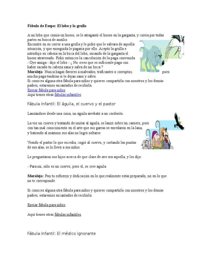 Fábula de Esopo | PDF | Fábula | Gatos