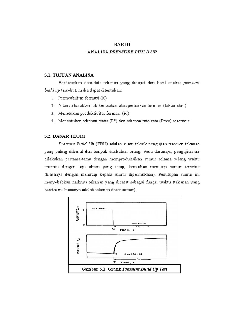 Pressure Build Up | PDF