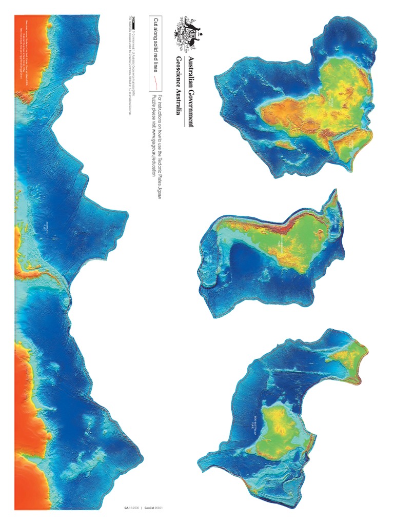 s3 Tectonic Plates Jigsaw Puzzle Pieces | PDF | Geology | Applied And ...