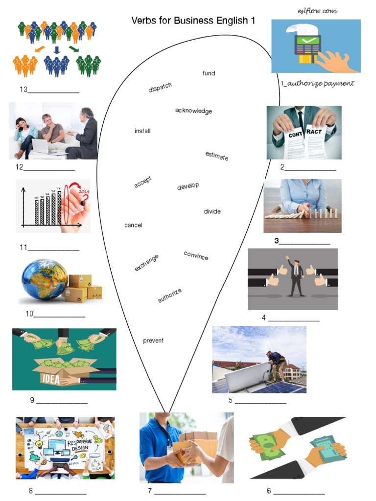 Essential Business English Verbs | PDF