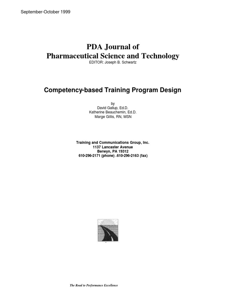 Competency Based Training Program Design PDF | PDF | Competence (Human ...