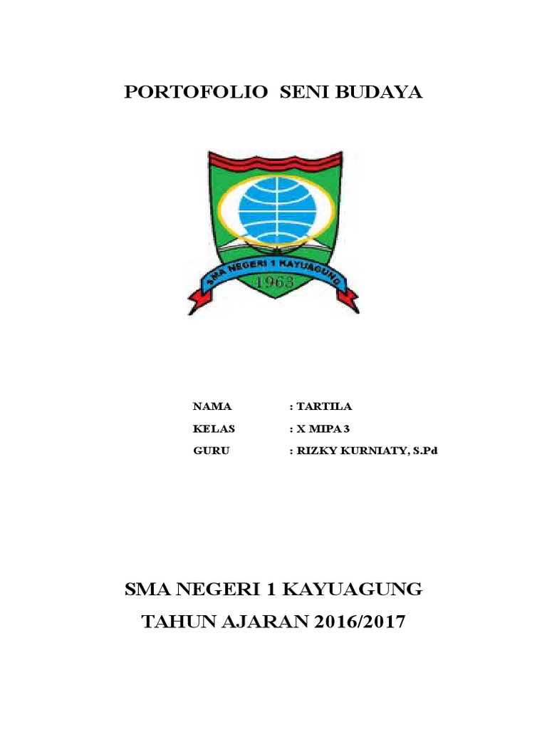 Portofolio Seni Budaya | PDF