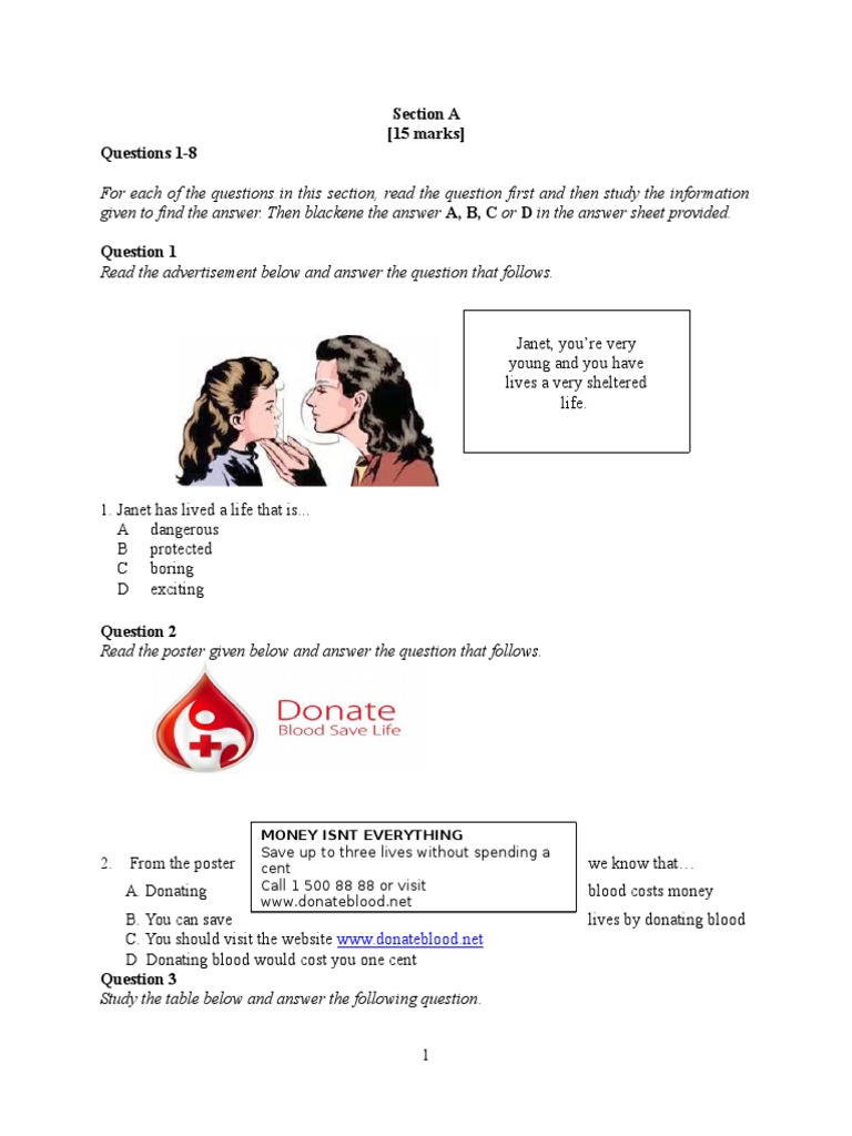 Form 4 English SPM Paper 2 | Download Free PDF | Ellipsis