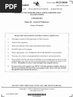 CSEC Chemistry Paper 2 Worked Solutions | PDF | Soil | Magnesium