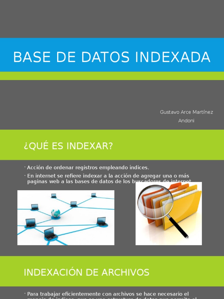 Base de Datos Indexada