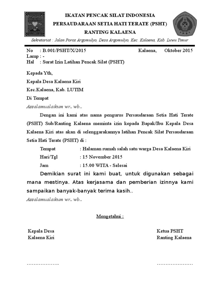Contoh Surat Permohonan Izin Latihan Paskibra Surat P - vrogue.co Contoh Surat Permohonan Izin Latihan Paskibra Surat P - vrogue.co