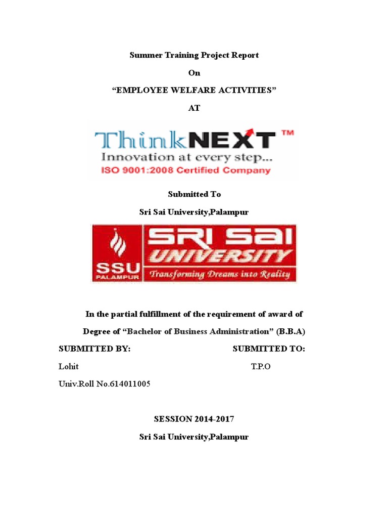 Welfare Activities of Employees New | PDF | Human Resource Management ...