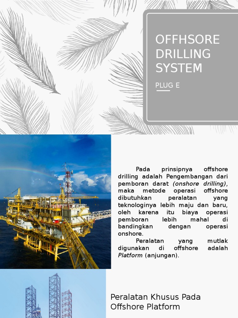 Offshore Drilling System - Plug E | PDF | Griya & Taman | Teknologi ...