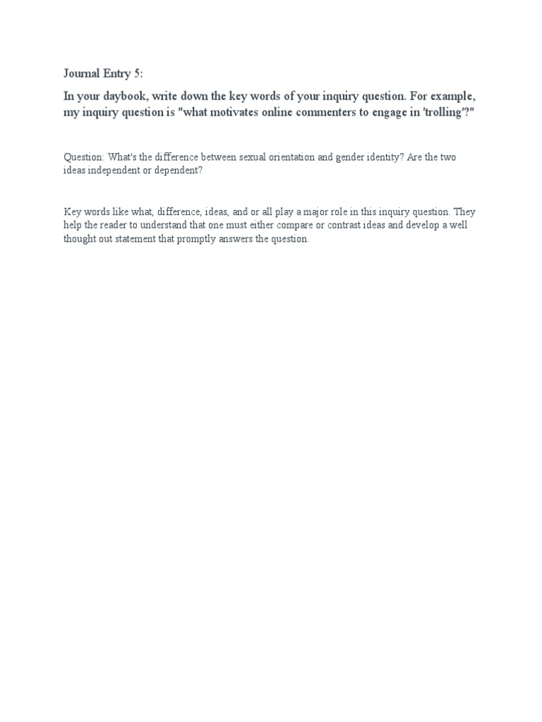 Journal Entry 5 | PDF | Career & Growth | Self-Improvement