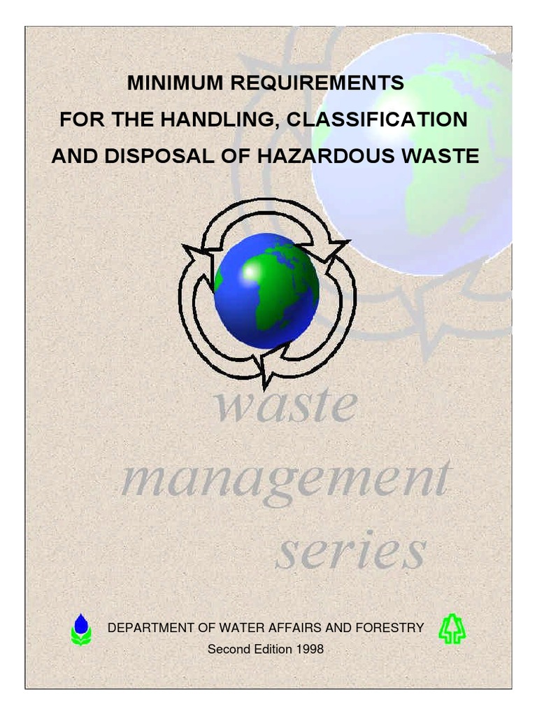 265 | PDF | Hazardous Waste | Waste Management