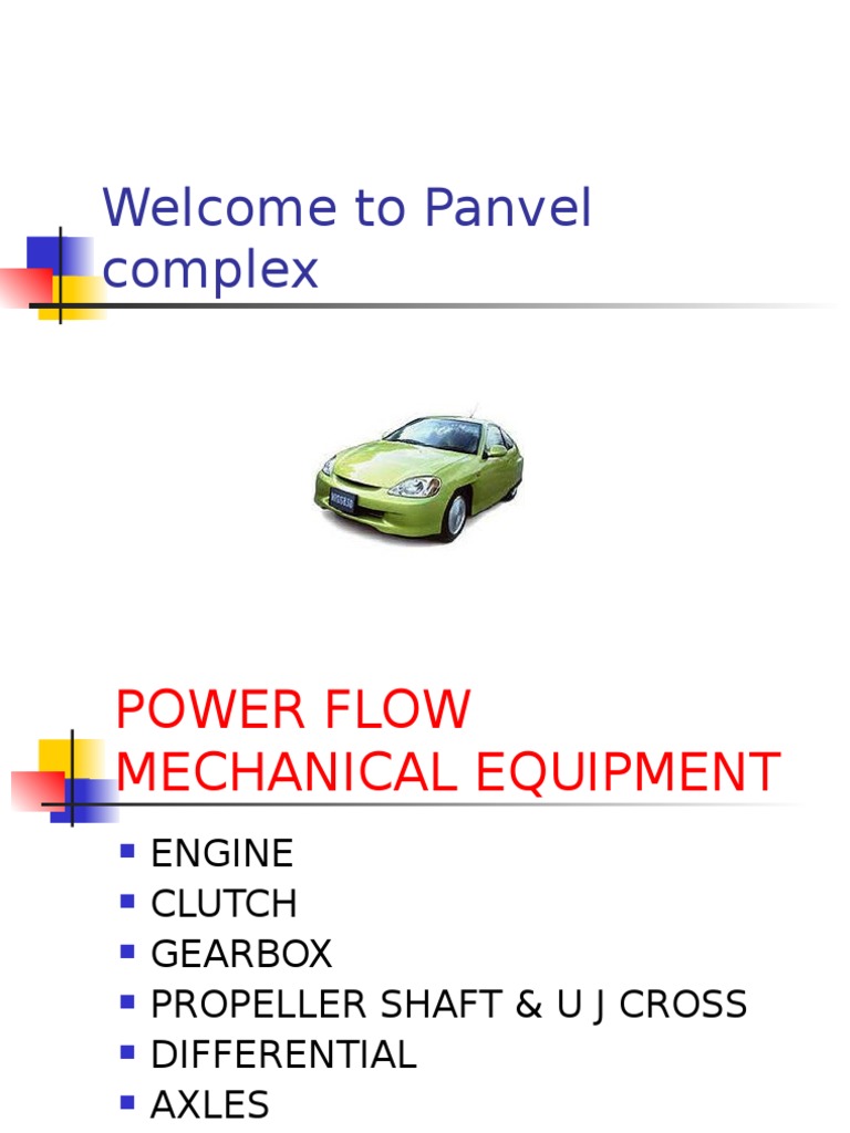 Power Flow | PDF | Steering | Transmission (Mechanics)