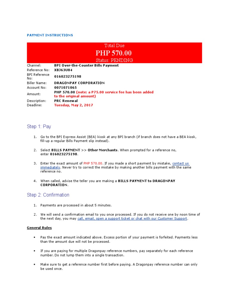 Prc | Payments | Government