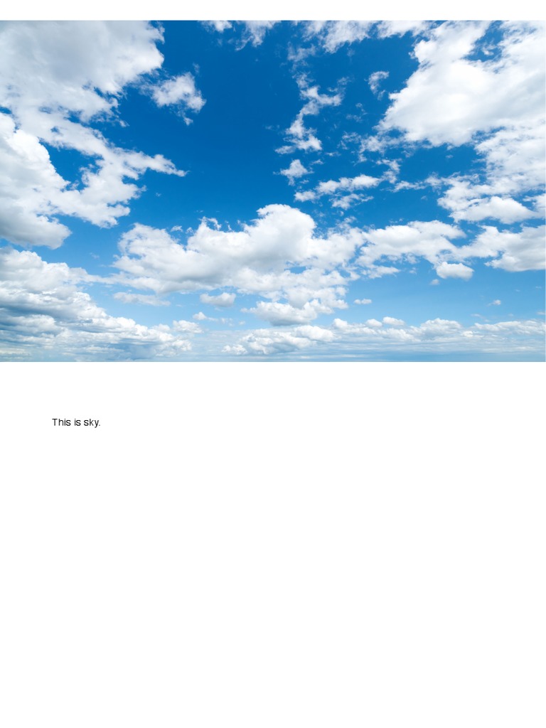 This Is Sky | PDF