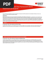 Genuine Temporary Entrant Sample For Australia Student Visa | PDF ...