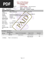 Kolkata Traffic Police Case Details | PDF