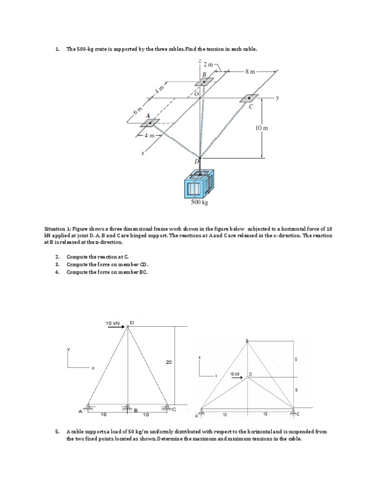 Exercises | PDF | Mechanical Engineering | Applied And ...