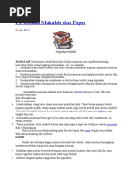 Contoh Cara Membuat Paper Kuliah Yang Baik Dan Benar | PDF