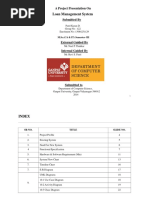 Loan Management System Project Documentation | PDF | Loans | Banks