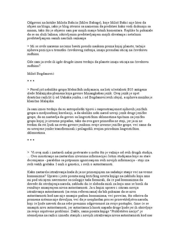 Babicevi Biseri | PDF