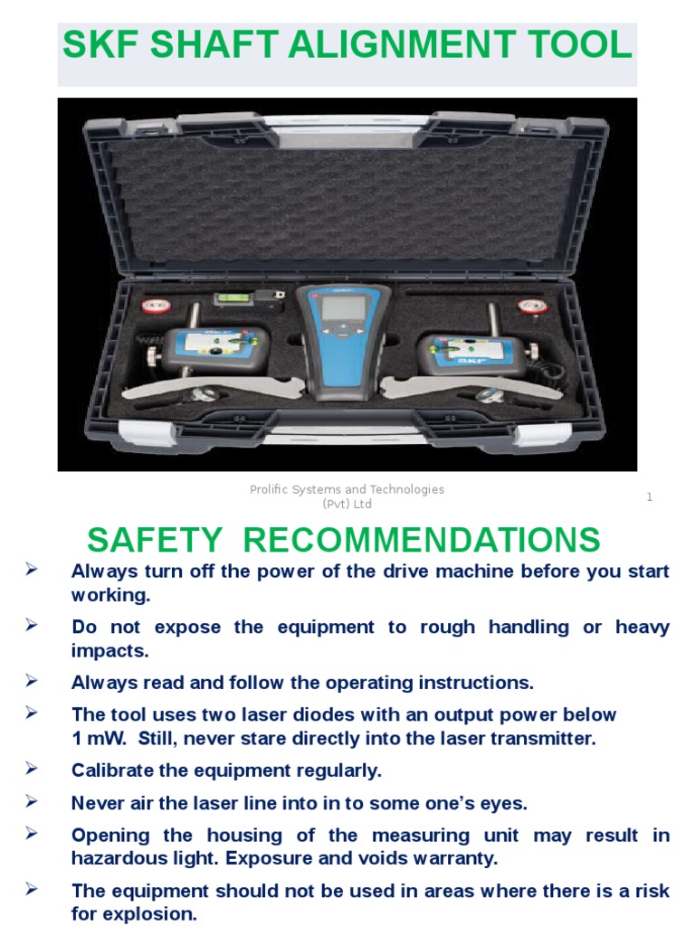 SKF Shaft Alignment Procedure | PDF | Mechanical Engineering ...