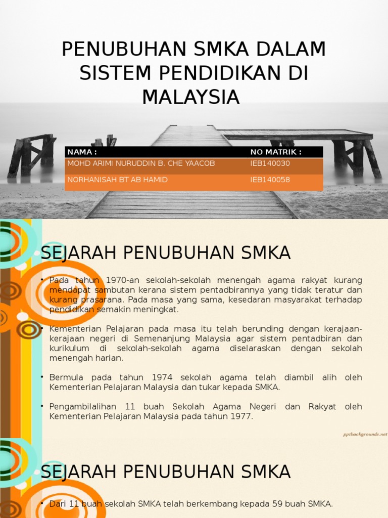 Penubuhan SMKA Dalam Sistem Pendidikan Di Malaysia | PDF