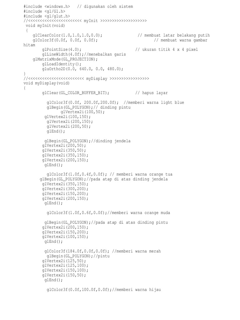 Rumah 2D | PDF
