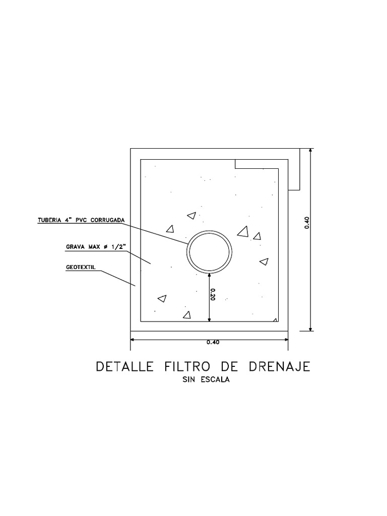 DETALLE FILTRO Plano | PDF