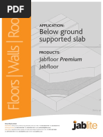 Jetfloor Insulated Ground Floors Overview | PDF | Concrete | Building ...
